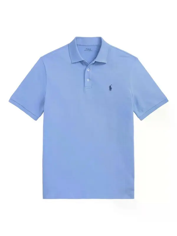 Polo Ralph Lauren Logo-embroidered Polo Shirt - Blue