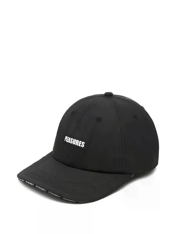 PLEASURES Logo-embroidered Cap