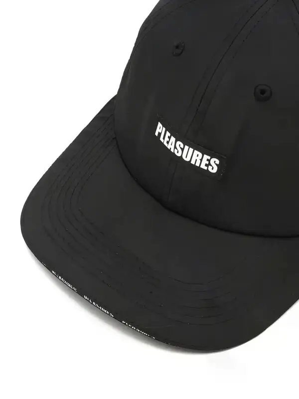 PLEASURES Logo-embroidered Cap