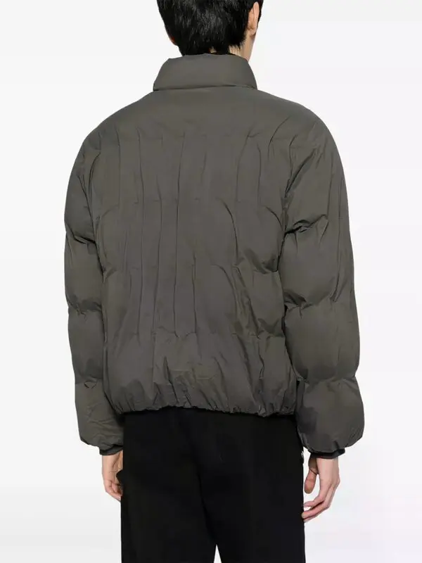 POST ARCHIVE FACTION Decorative-stitching Puffer Jacket