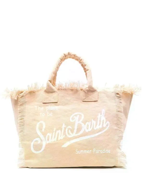 MC2 SAINT BARTH Vanity Beach Bag - Neutrals