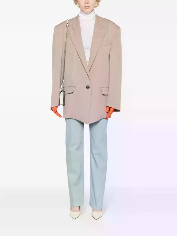 Fendi High-rise Straight-leg Jeans