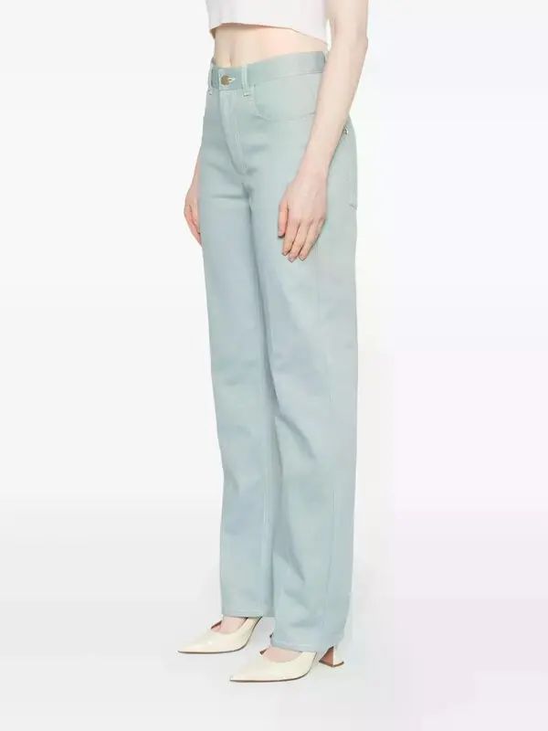Fendi High-rise Straight-leg Jeans
