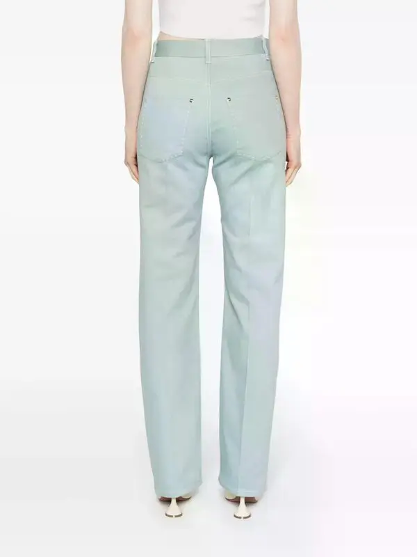 Fendi High-rise Straight-leg Jeans