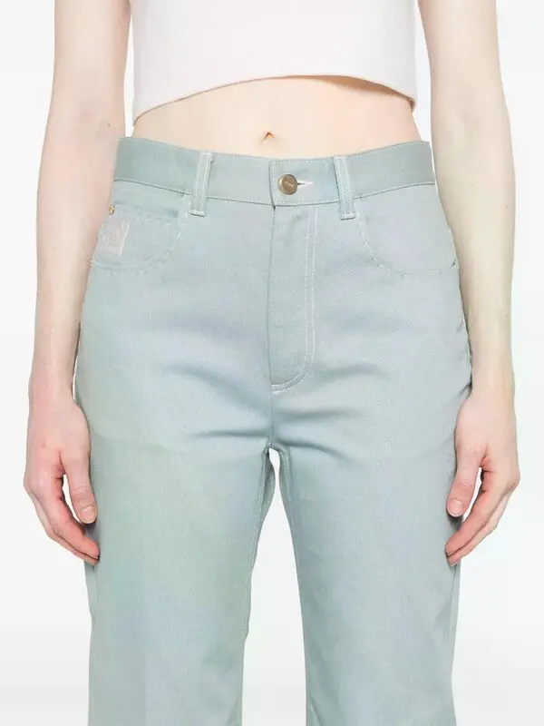 Fendi High-rise Straight-leg Jeans