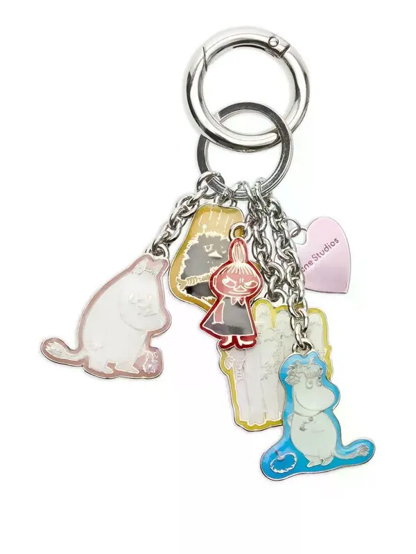 Acne Studios Charm-embellished Keychain