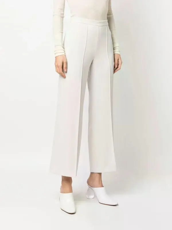Max Mara Knitted Flared Trousers
