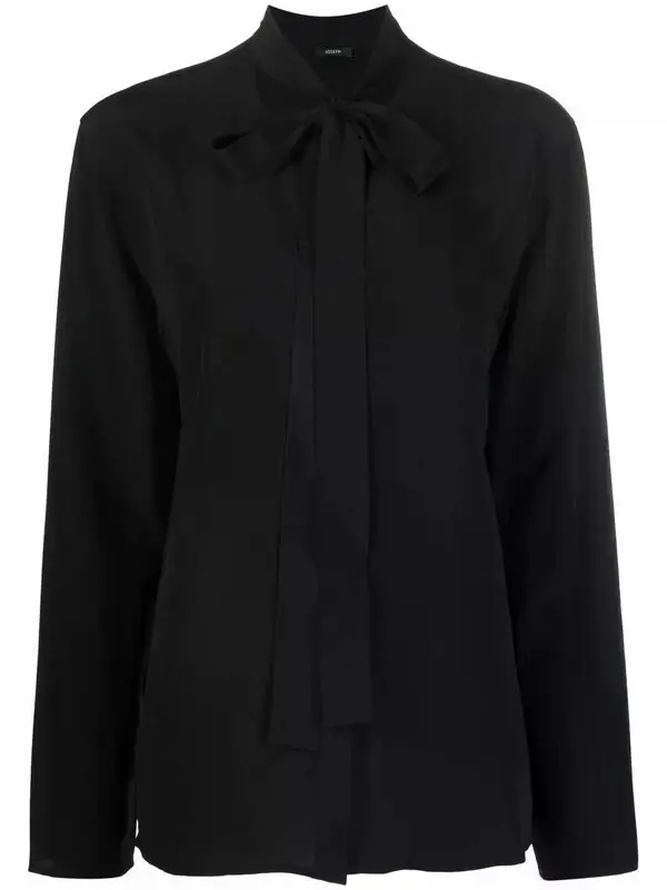 JOSEPH Bayne Tie-fastening Blouse
