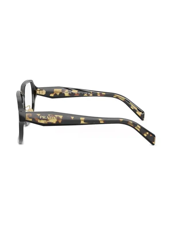 Prada Square-frame Glasses - Black
