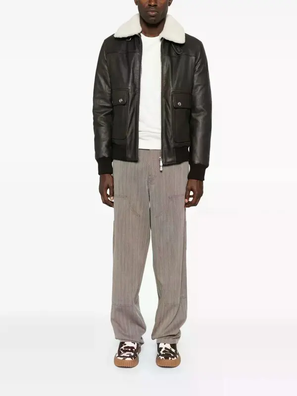 Zegna Cotton-blend T-shirt - Neutrals
