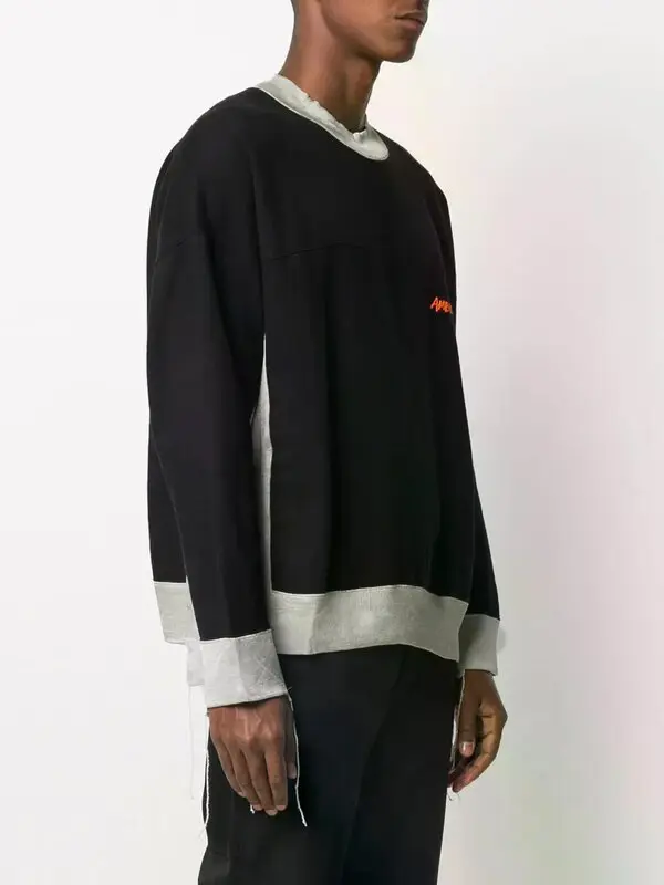 AMBUSH Panelled Asymmetric Sweatshirt