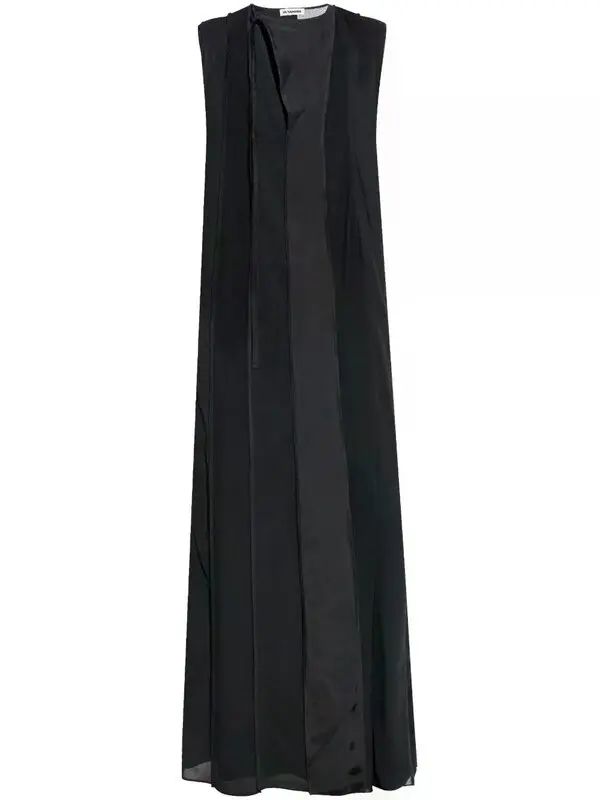 JIL SANDER Paneled Maxi Dress