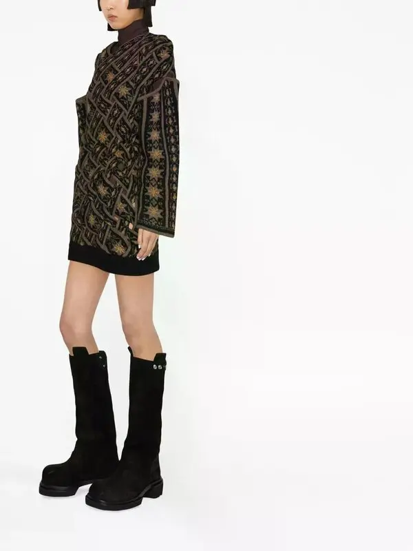 Y/project Pattern-intarsia Knit Cut-out Jumper