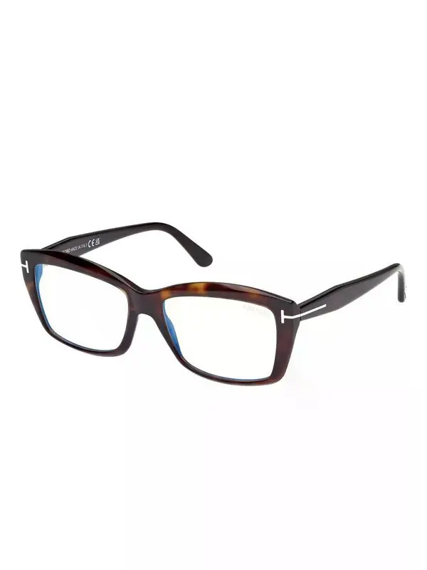 TOM FORD Tortoiseshell Glasses - Brown