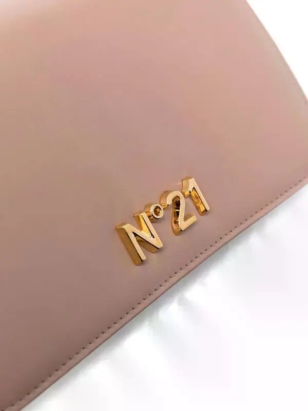 N°21 Logo-plaque Leather Bag