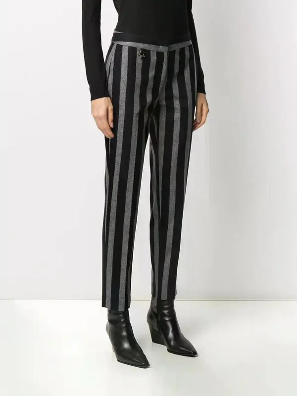 Lorena Antoniazzi Striped Peg Trousers