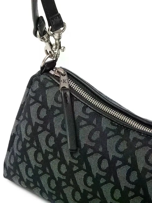 Calvin Klein Monogram Pattern Shoulder Bag