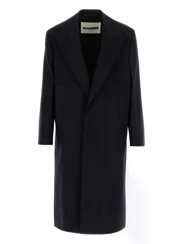 JIL SANDER Tailored Single-breasted Coat