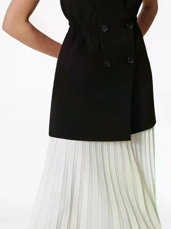 TWINSET Pleated Maxi Dress