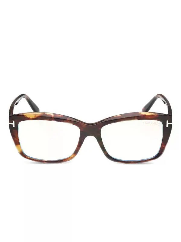 TOM FORD Square-frame Glasses - Brown