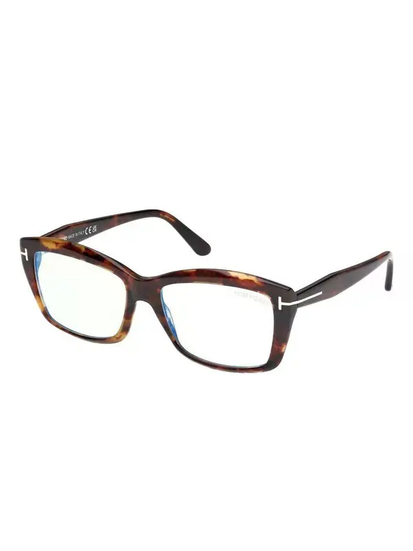 TOM FORD Square-frame Glasses - Brown