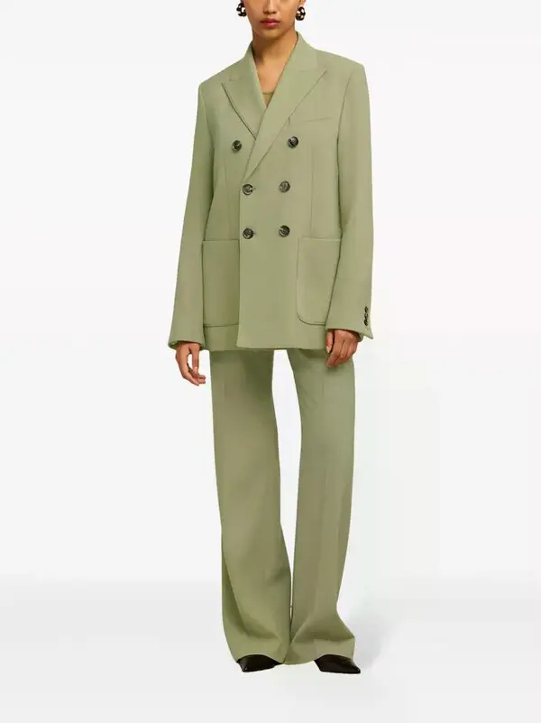 AMI Paris Peak-lapels Double-breasted Blazer