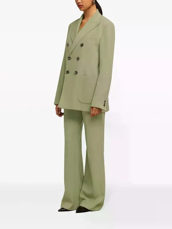 AMI Paris Peak-lapels Double-breasted Blazer