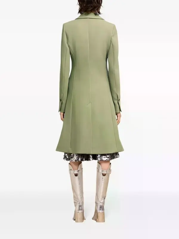 AMI Paris Single-breasted Wool Coat