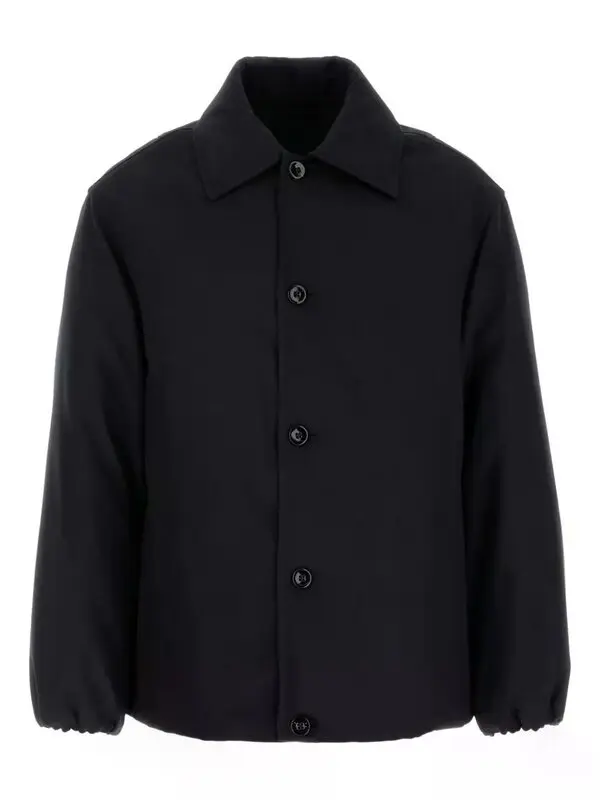 JIL SANDER Button-up Shirt Jacket - Blue