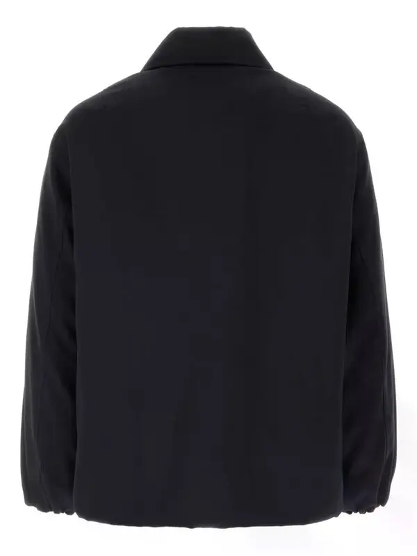 JIL SANDER Button-up Shirt Jacket - Blue