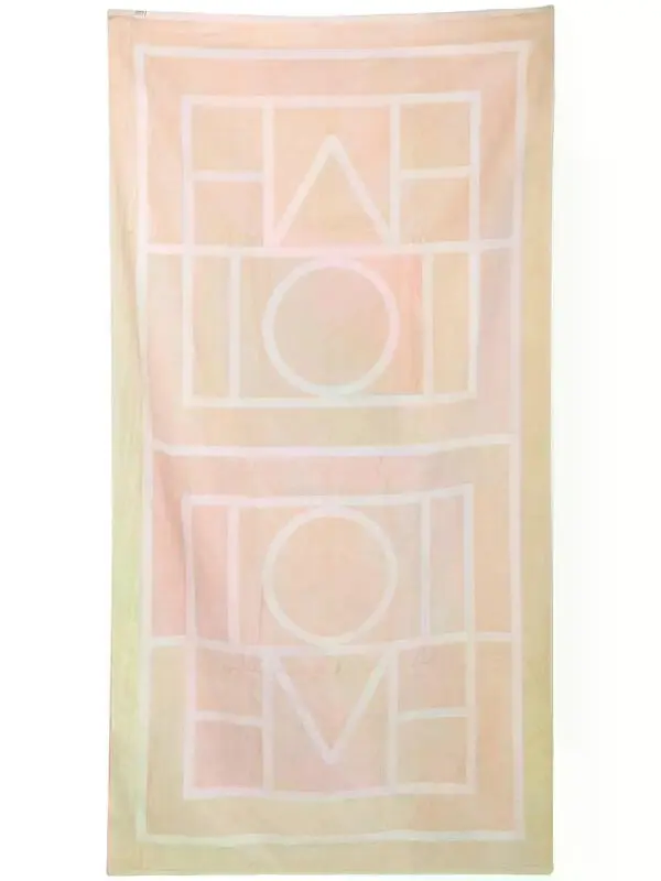 TOTEME Monogram Jacquard Towel