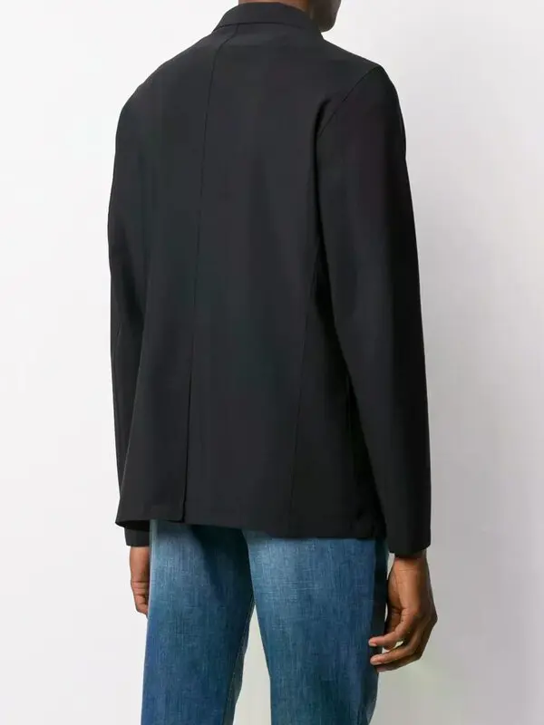 Herno Patch Pocket Blazer - Black