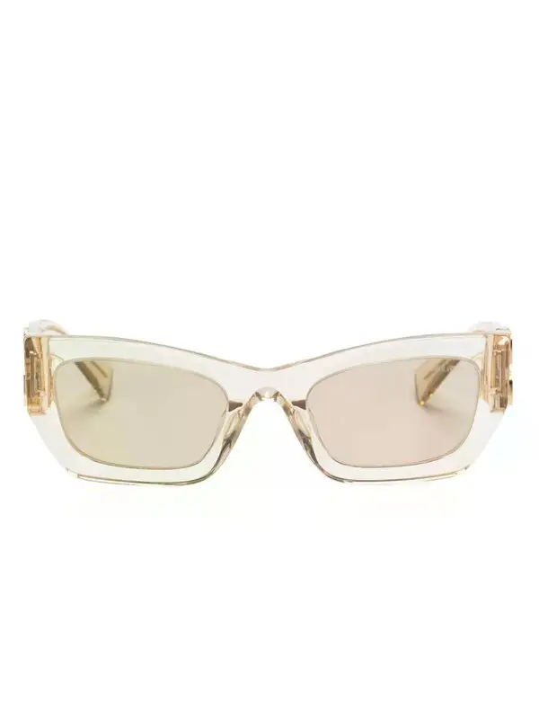 Miu Miu Glimpse Cat-eye Sunglasses - Neutrals
