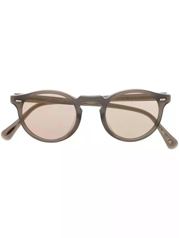 Oliver Spencer Gregory Round-frame Sunglasses