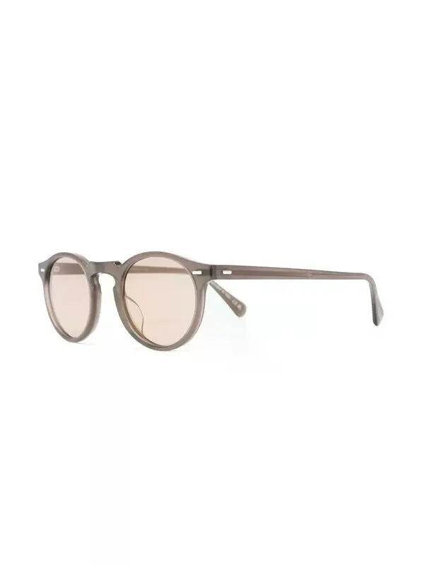 Oliver Spencer Gregory Round-frame Sunglasses