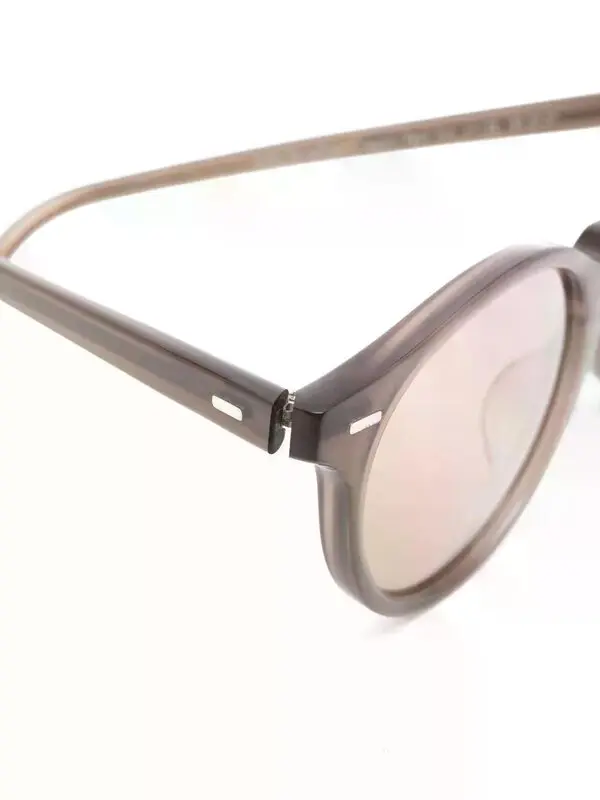 Oliver Spencer Gregory Round-frame Sunglasses