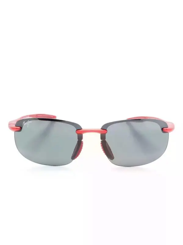 Maui Jim Rectangle Frame Sunglasses - Red