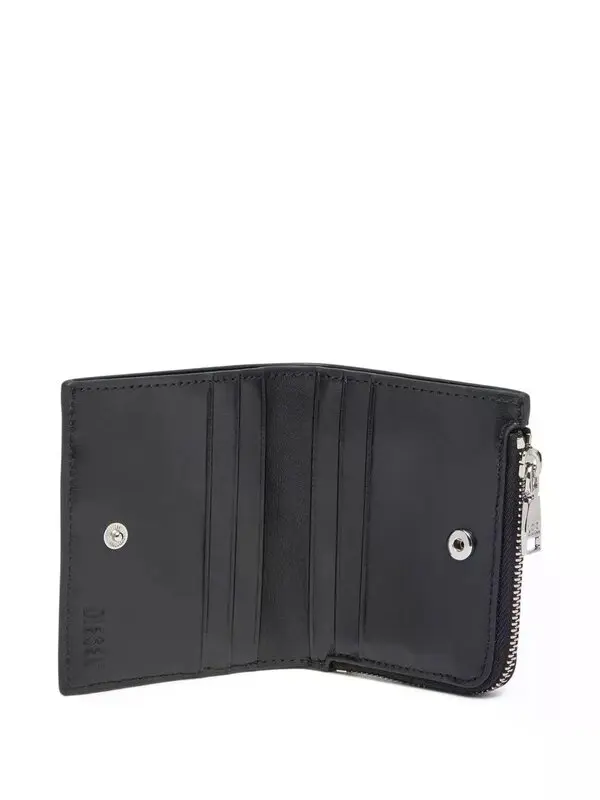 DIESEL® Play Iii Patent Leather Cardholder - Black