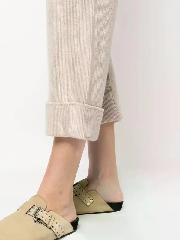 Brunello Cucinelli Drawstring Cropped Track Pants