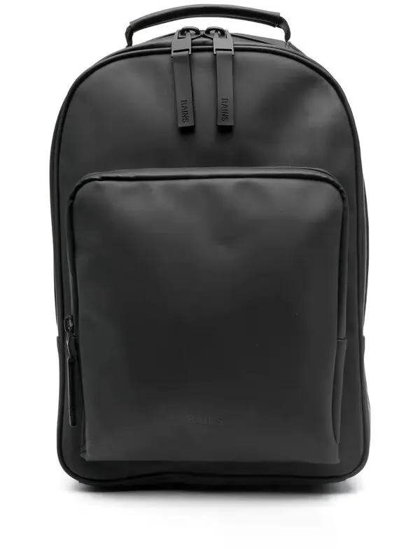 Rains Book Daypack Waterproof Backpack - Black
