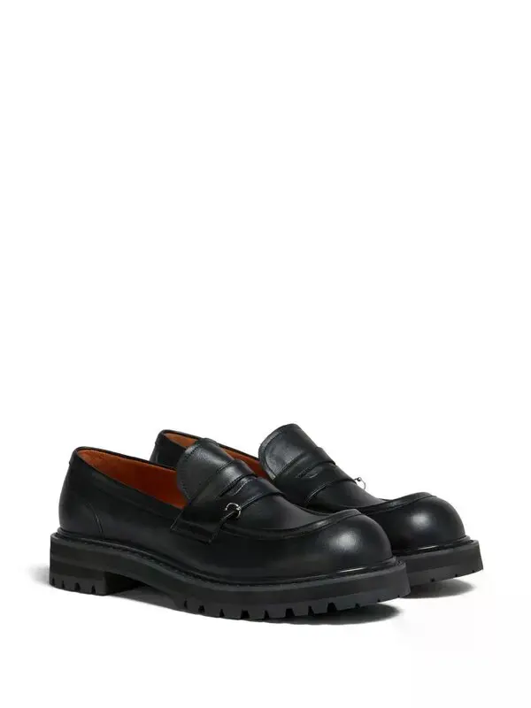 Marni Penny-slot Leather Loafers