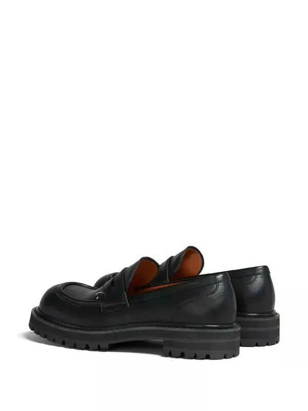 Marni Penny-slot Leather Loafers