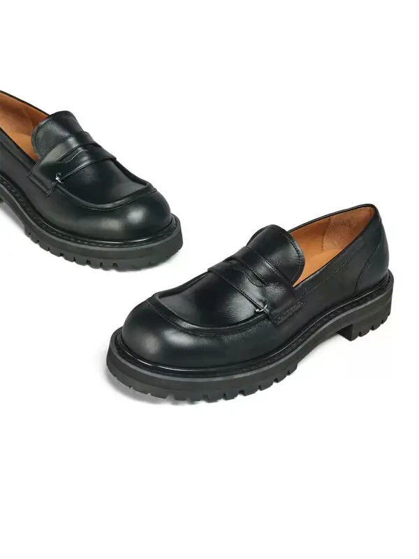 Marni Penny-slot Leather Loafers