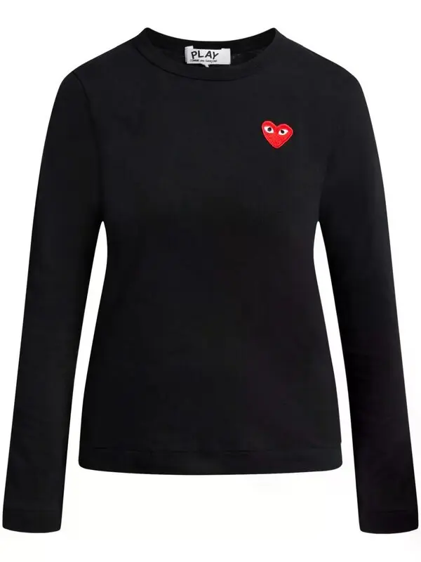Play Comme Des Garcon Heart Logo T-shirt