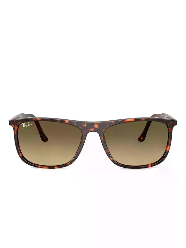 Ray-ban Rectangular Frame Sunglasses - Brown