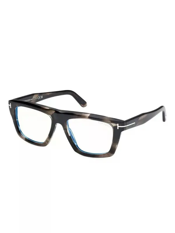 TOM FORD Tortoiseshell Square Frame Glasses