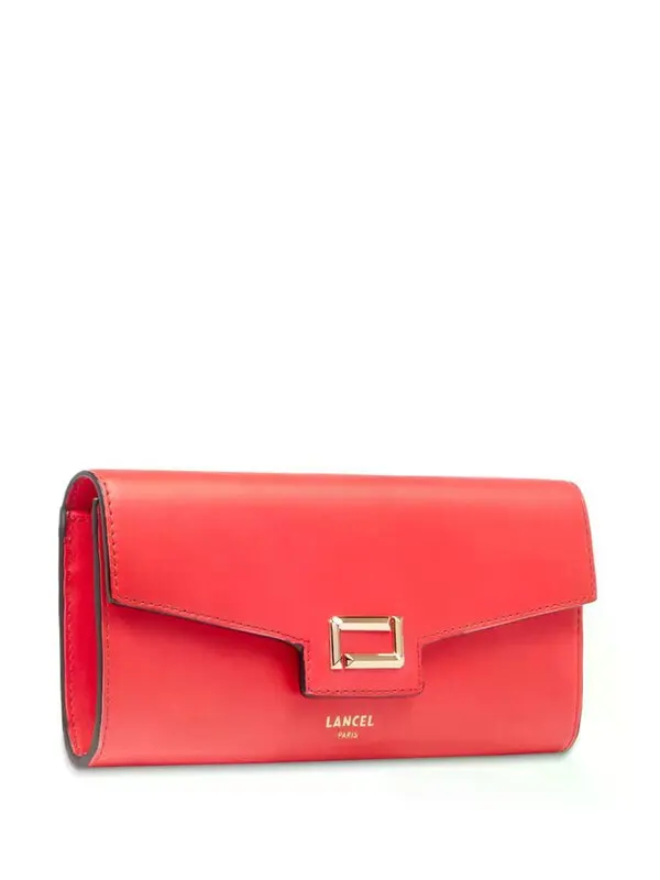 LANCEL Long Angele Wallet - Red