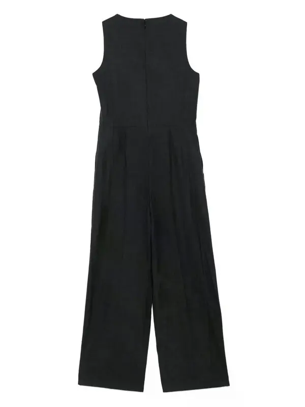 Theory Sleeveless Wide Leg Jumpsuit