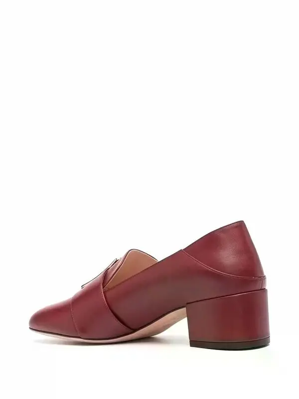 Bally Janelle 40 Block Loafers - Red