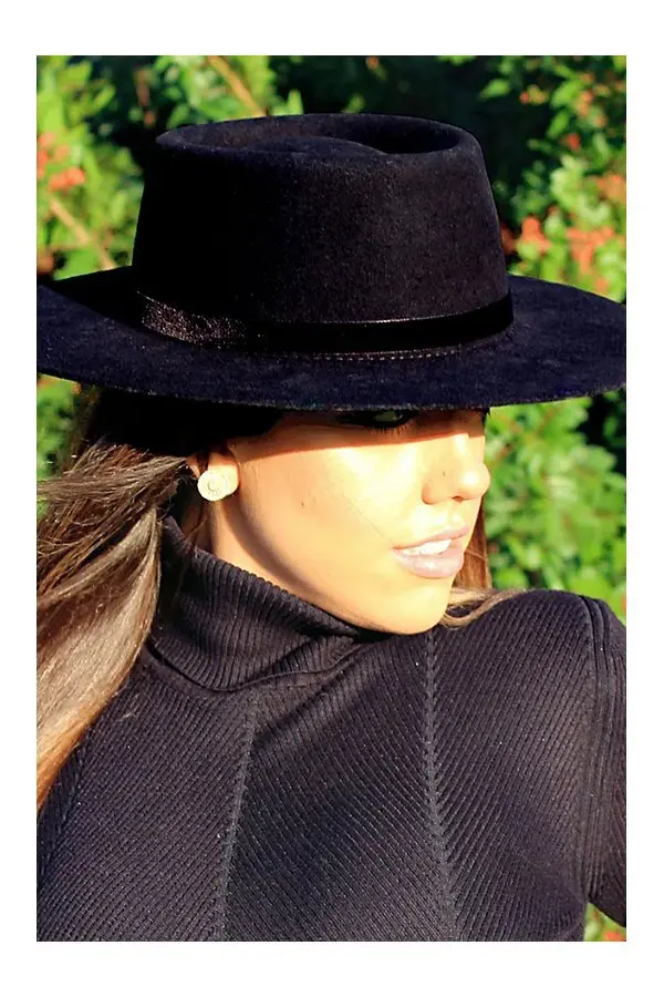 SAMBBOHO Brigitte Boater Hat